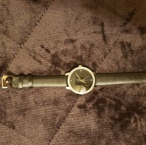 Croton | Accessories | New Croton Black Face With Silver Crystals Watch ...